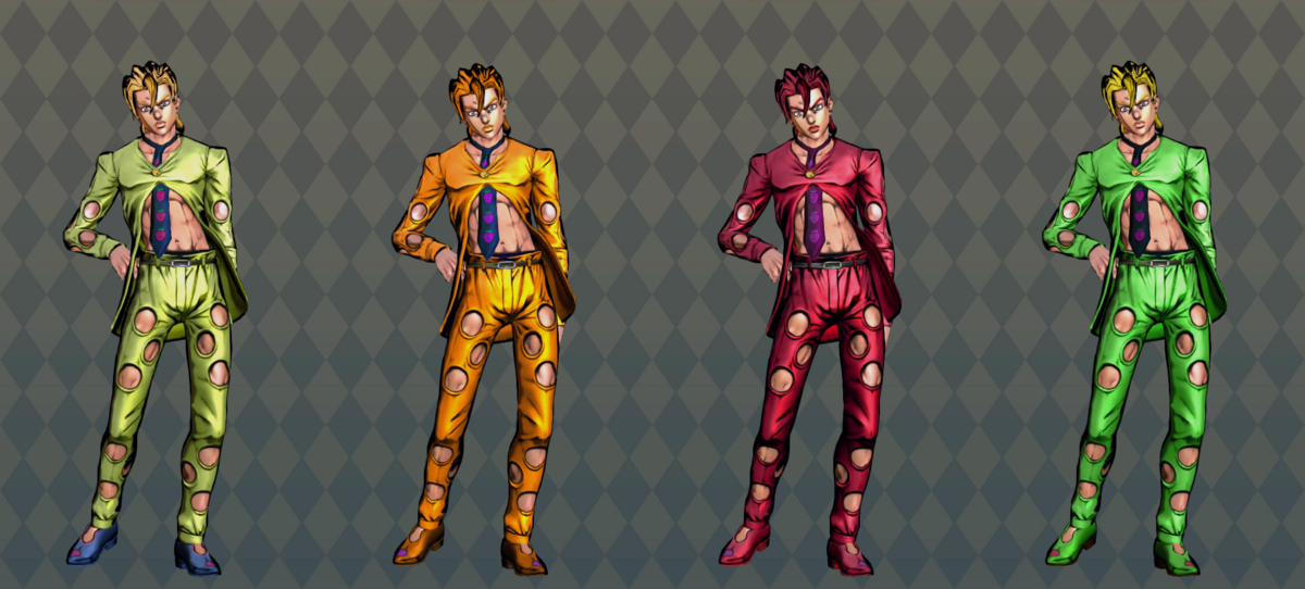 File:Fugo ASBR Color Alts A-D.png - JoJo's Bizarre Encyclopedia | JoJo Wiki File:Fugo ASBR Color Alts A-D.png - JoJo's Bizarre Encyclopedia | JoJo Wiki