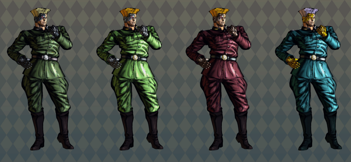 File:Stroheim ASBR Color Alts A-D.png - JoJo's Bizarre Encyclopedia ... File:Stroheim ASBR Color Alts A-D.png - JoJo's Bizarre Encyclopedia ...